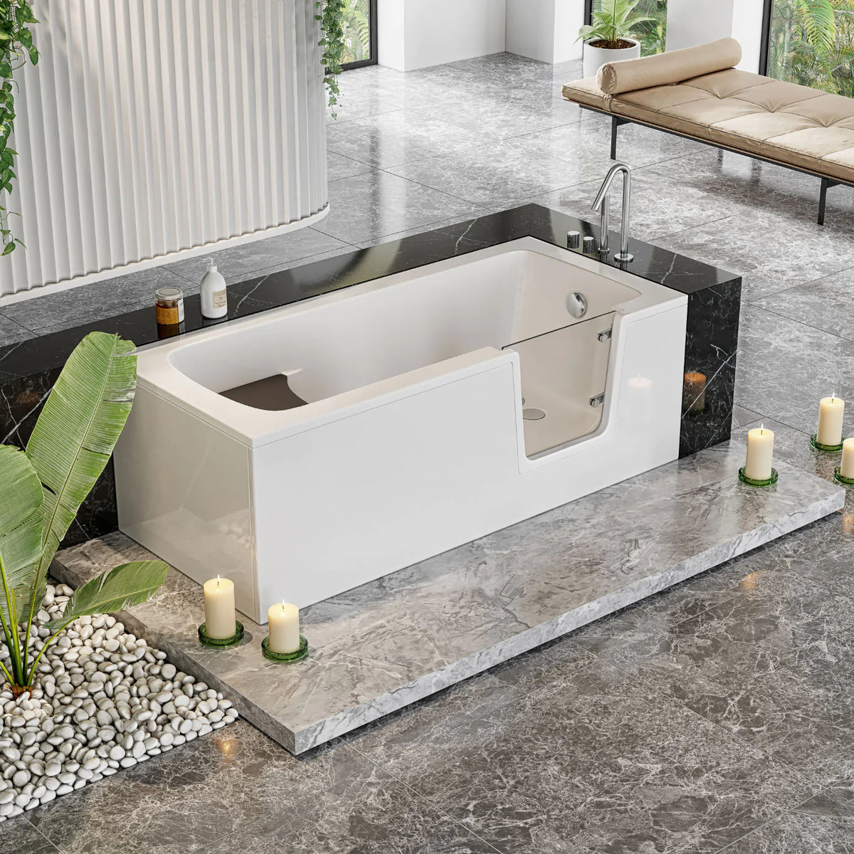 Bathtubs with door – POLIMAT